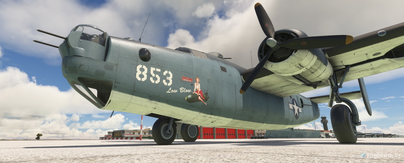Consolidated B-24 Liberator US Navy #853 "Low Blow" para Microsoft ...