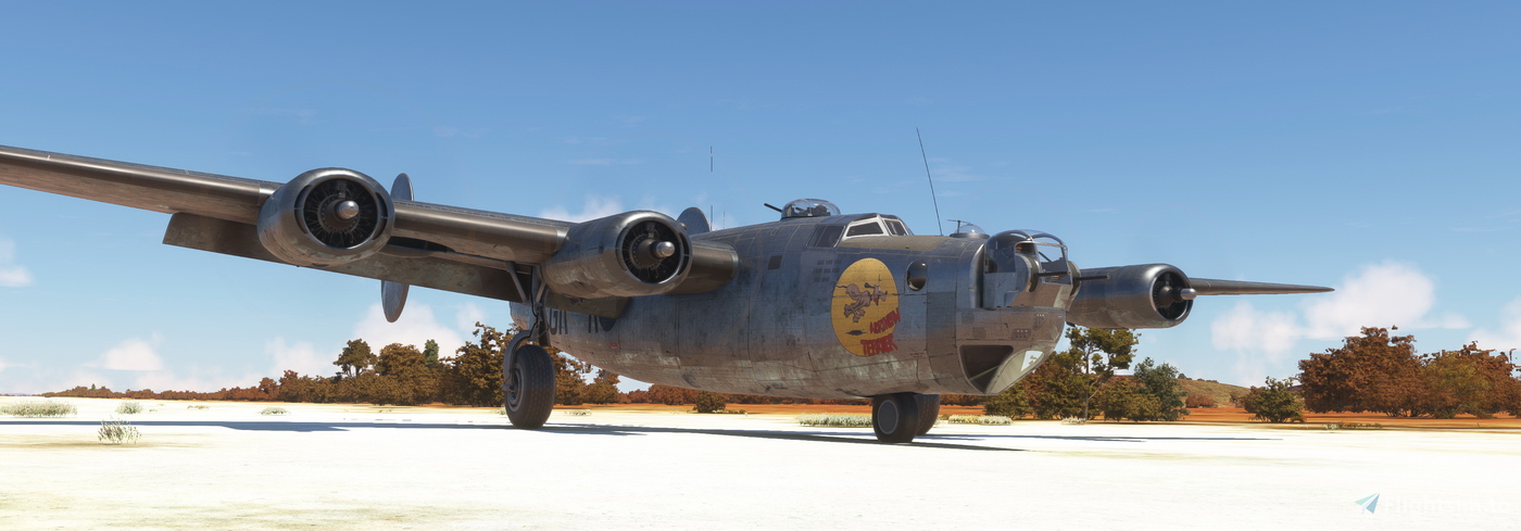Consolidated B-24 RAAF 24 Sqn "Northern Terrier" voor Microsoft Flight ...