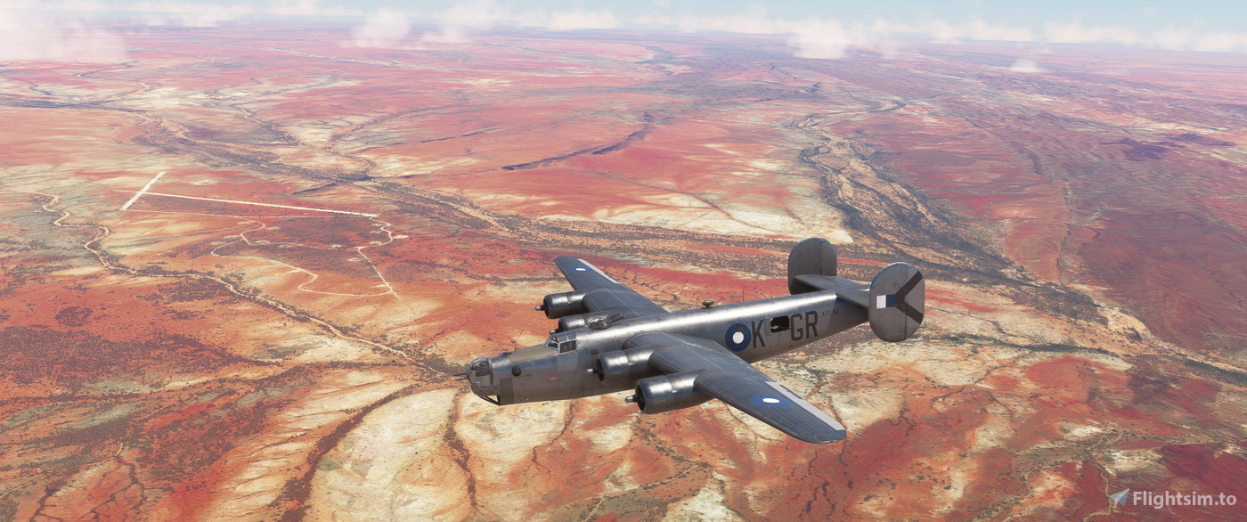 Consolidated B-24 RAAF 24 Sqn "Northern Terrier" for Microsoft Flight ...