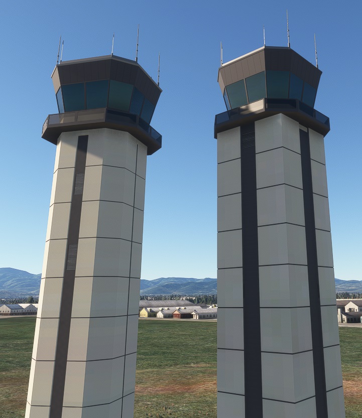 Control Tower Scenery Object Library for Microsoft Flight Simulator | MSFS