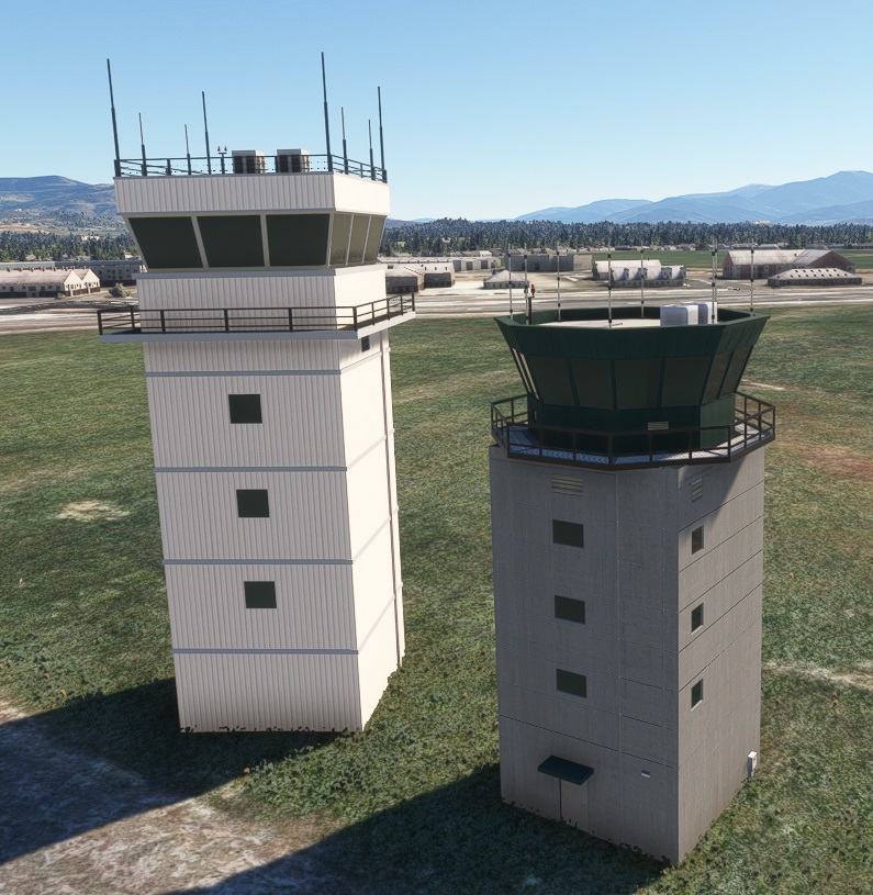 Control Tower Scenery Object Library for Microsoft Flight Simulator | MSFS