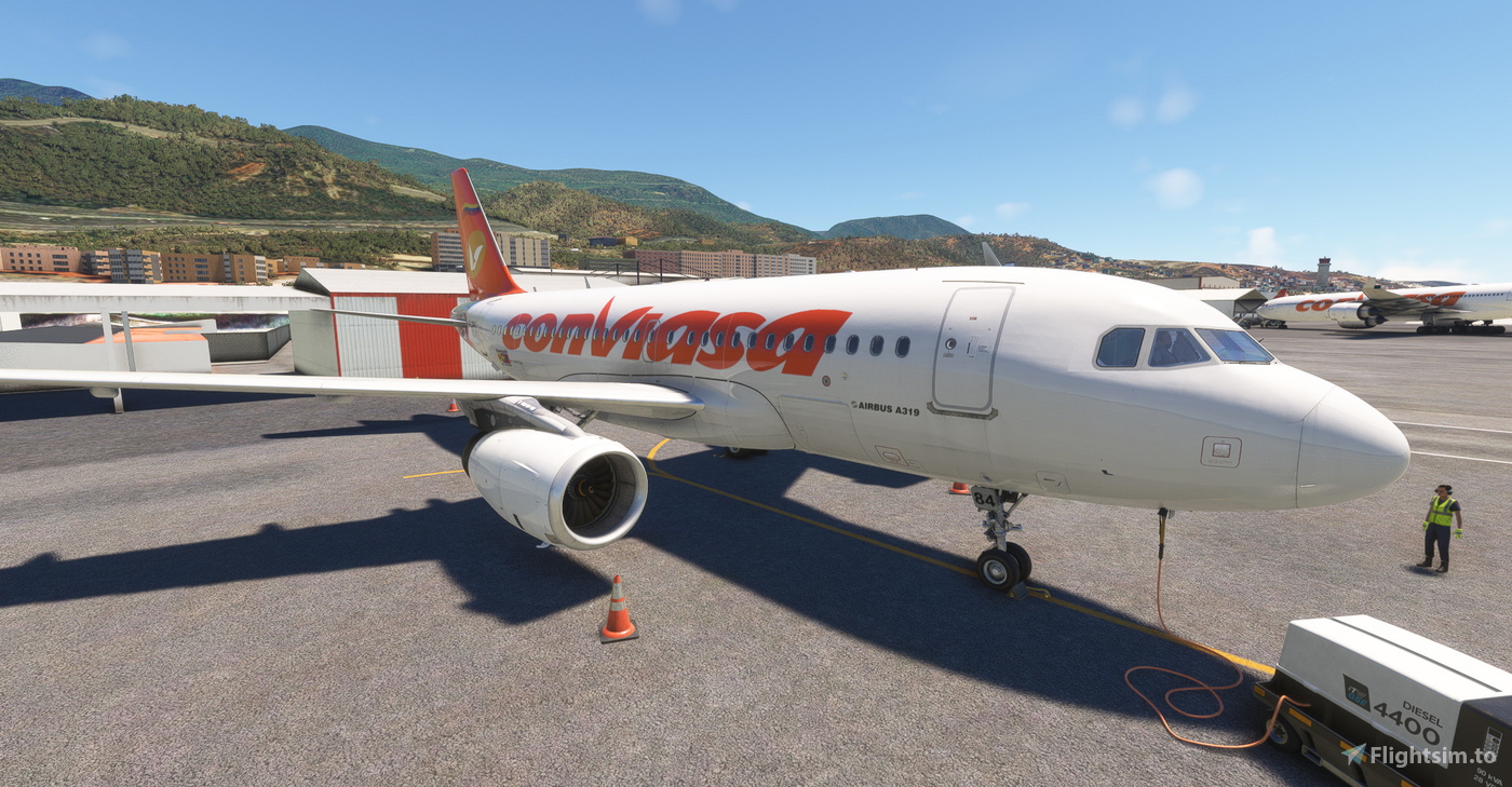 CONVIASA YV 2984 - Fenix Simulation A319 for Microsoft Flight Simulator ...
