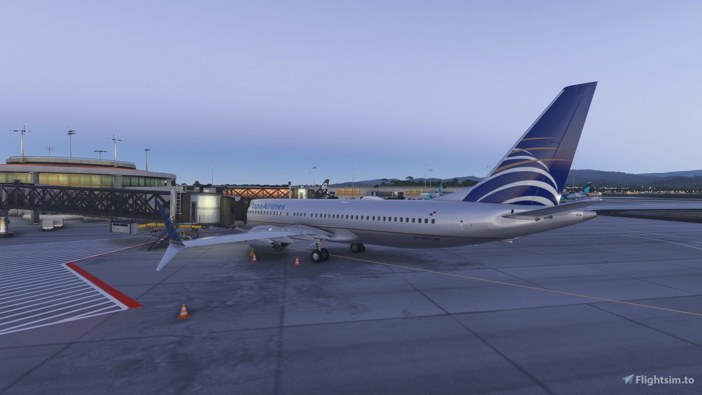 Copa Airlines | HP-9801CMP | Asobo Boeing 737 Max 8 | 4k para Microsoft ...