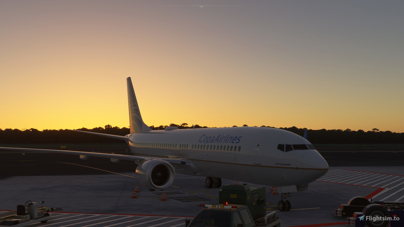 Copa Airlines | HP-9801CMP | Asobo Boeing 737 Max 8 | 4k para Microsoft ...