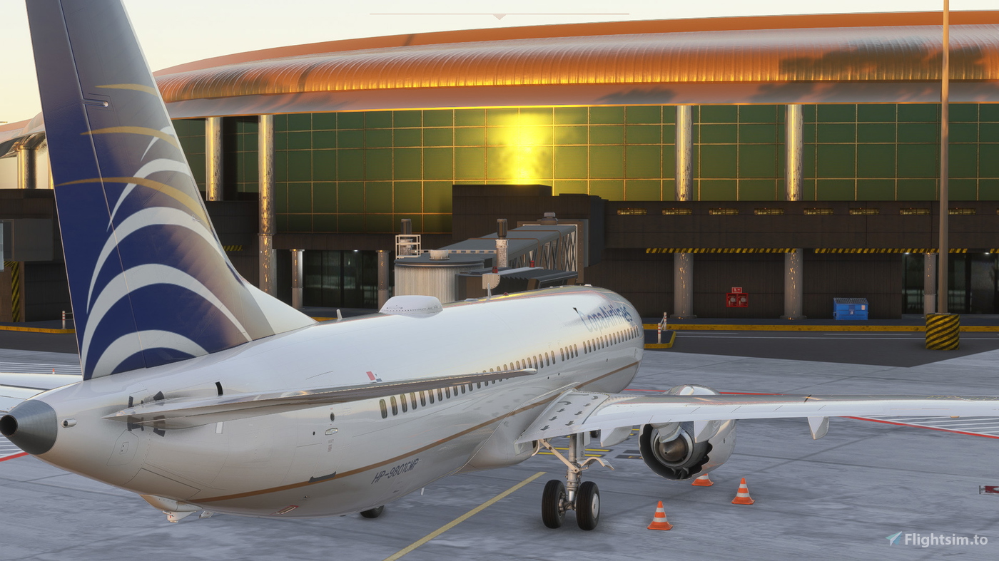 Copa Airlines | HP-9801CMP | Asobo Boeing 737 Max 8 | 4k para Microsoft ...