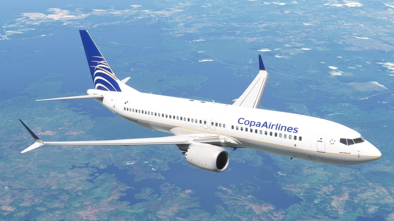 Copa Airlines HP-9801CMP for Microsoft Flight Simulator | MSFS