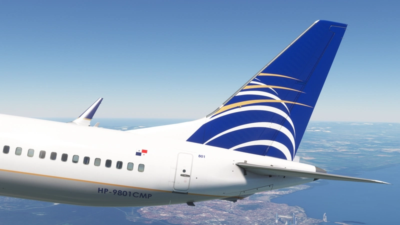 Copa Airlines HP-9801CMP for Microsoft Flight Simulator | MSFS