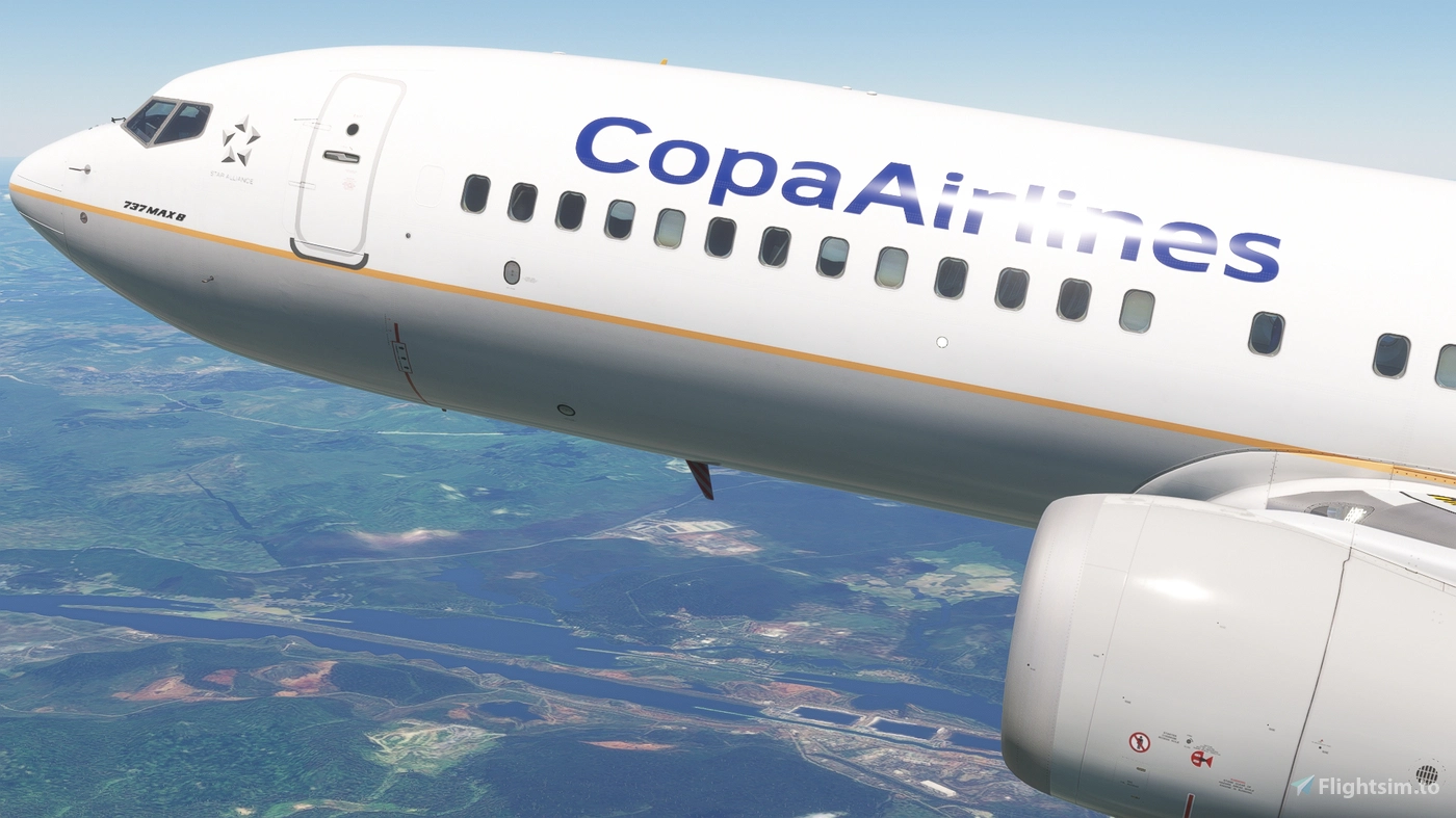 Copa Airlines HP-9801CMP for Microsoft Flight Simulator | MSFS
