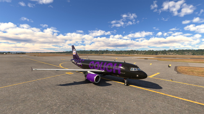 Couch Captains - A319 " Polka-Dots" Livery Pack für Microsoft Flight Simulator | MSFS