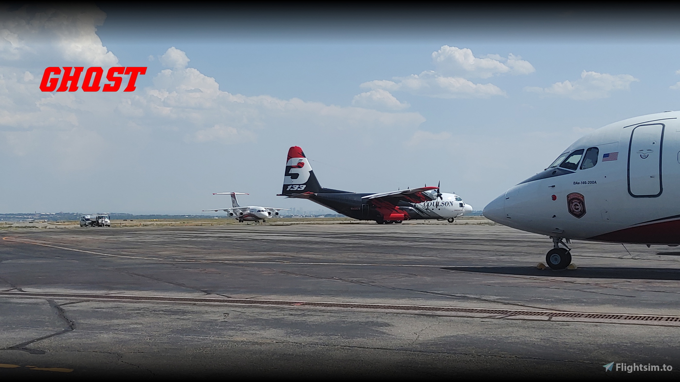 Coulson & Unical C-130 | N140CG | 8K for Microsoft Flight Simulator | MSFS