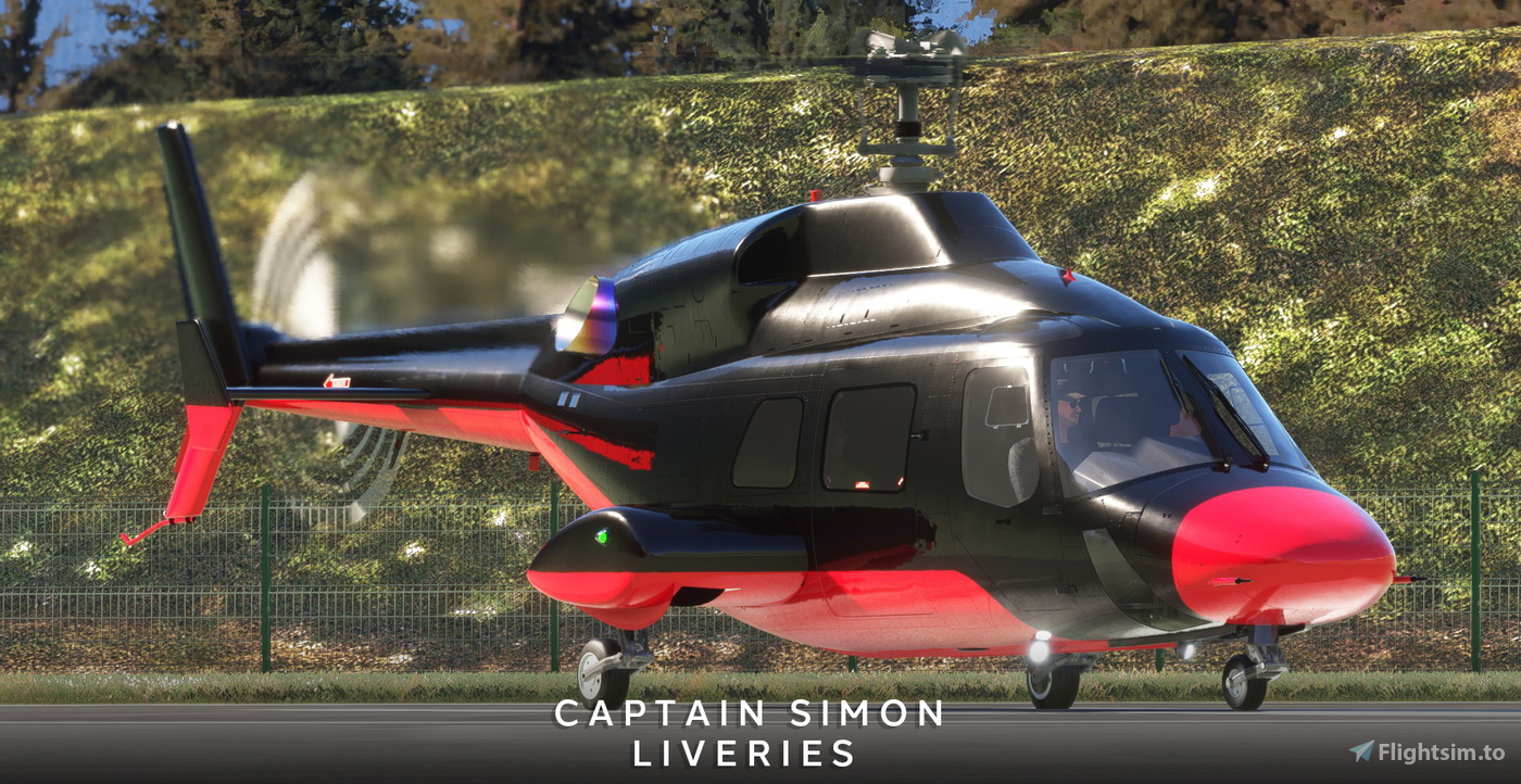 CowanSim Bell 222B - Redwolf para Microsoft Flight Simulator | MSFS