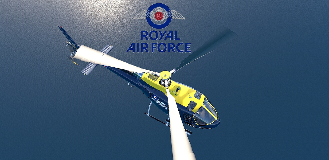 Cowansim H-125 Royal Air Force for Microsoft Flight Simulator | MSFS