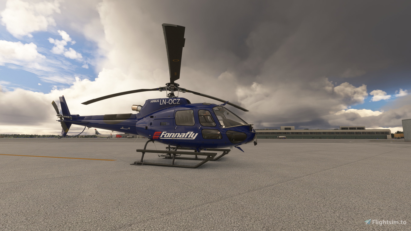CowanSim H125 Fonnafly/Helifly LN-OCZ for Microsoft Flight Simulator | MSFS