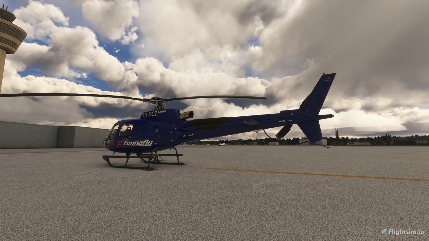 CowanSim H125 Fonnafly/Helifly LN-OCZ for Microsoft Flight Simulator | MSFS