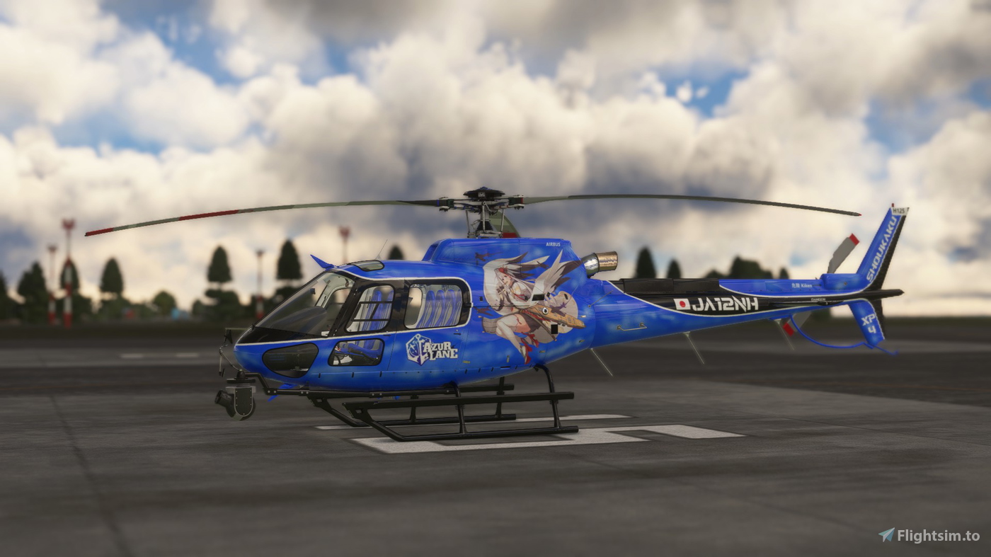 Cowansim H125 Shoukaku - Azur Lane for Microsoft Flight Simulator | MSFS