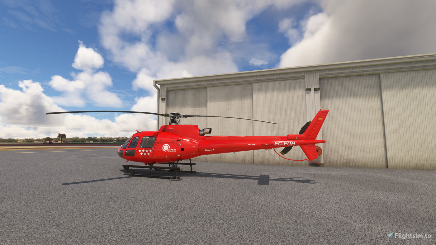 CowanSim H125 Sky Helicopteros/ASEM 112 EC-FUH for Microsoft Flight Simulator | MSFS