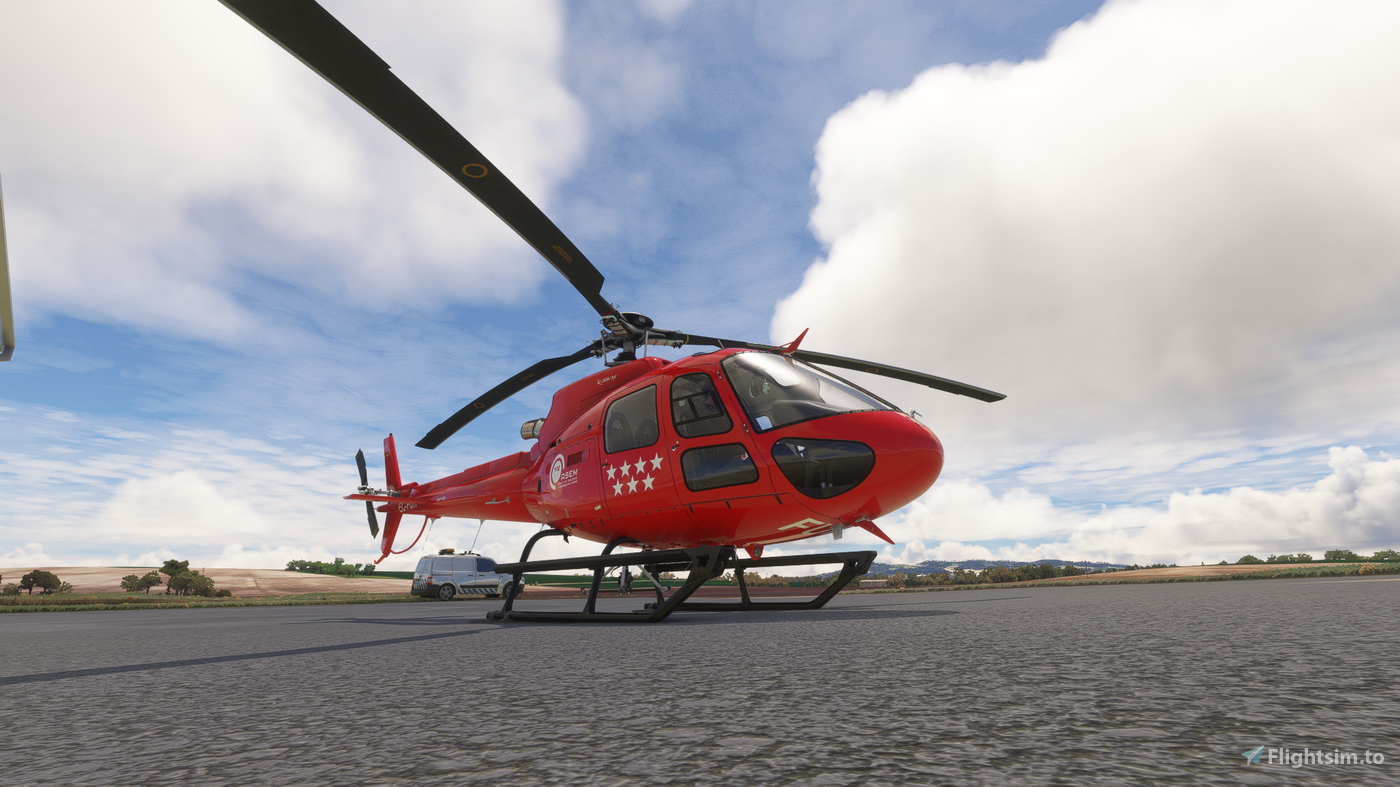 CowanSim H125 Sky Helicopteros/ASEM 112 EC-FUH für Microsoft Flight Simulator | MSFS