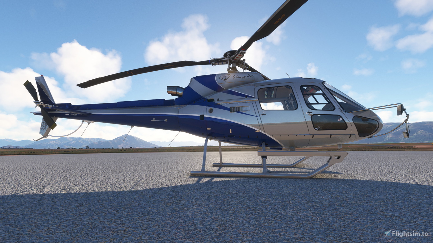 CowanSim H125 Wanaka Helicopters ZK-HBX für Microsoft Flight Simulator | MSFS