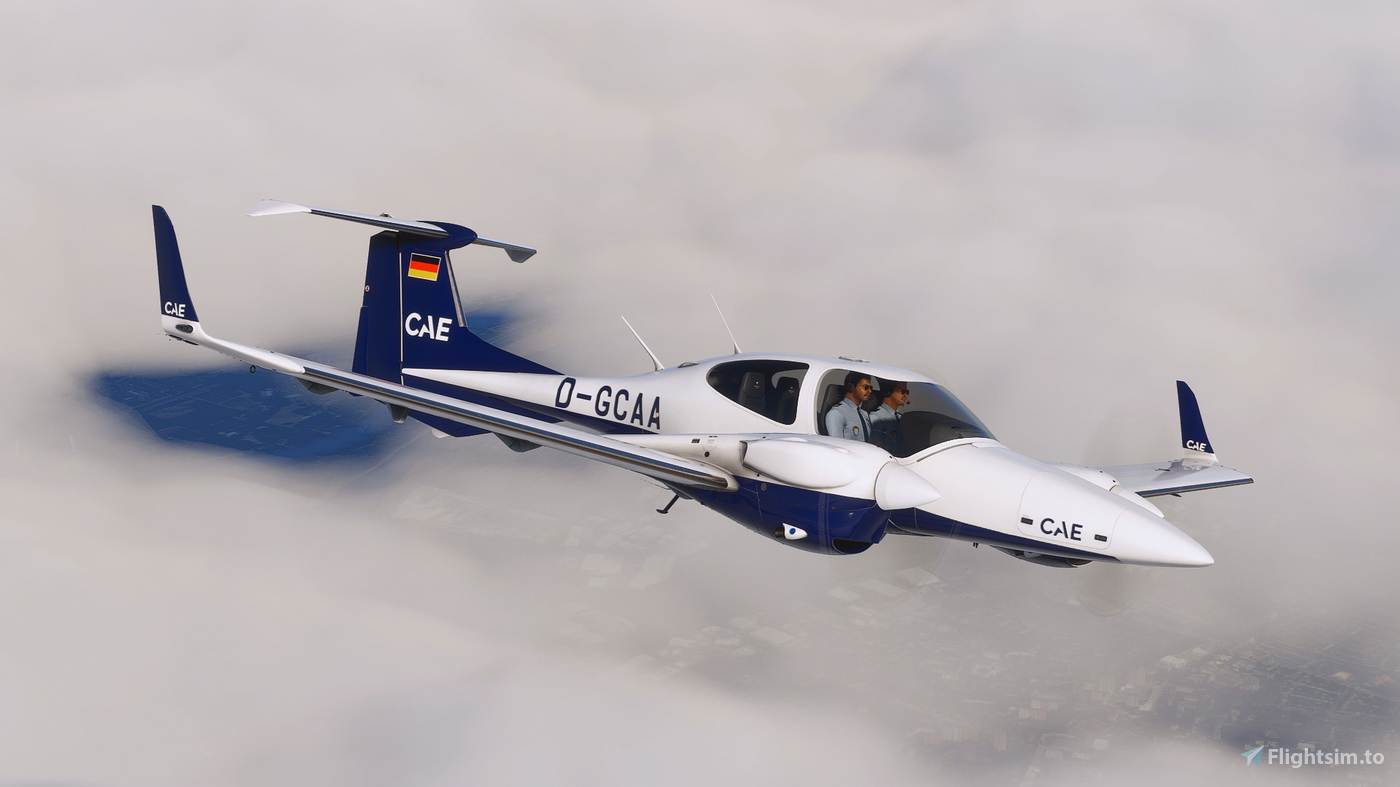 COWS DA-42 VI | CAE Flight Training fleet pack for Microsoft Flight Simulator | MSFS
