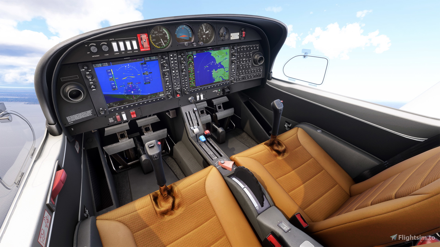 COWS DA40 XLS - N153DS (Dynamic Registration) for Microsoft Flight ...