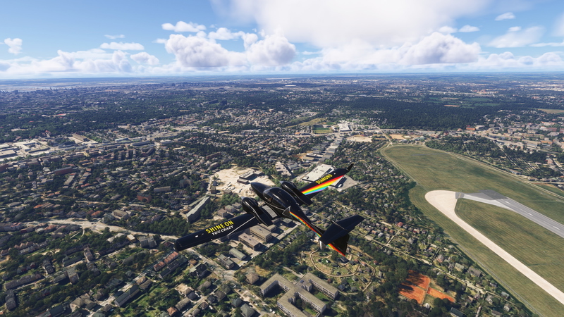 Crazy Diamond livery for Cows Diamond DA42 for Microsoft Flight ...