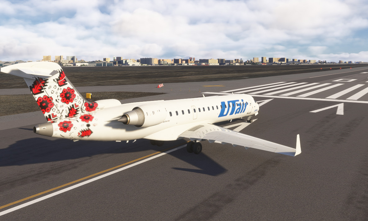 CRJ-550 UTair Ukraine - MSFS Add-on - Flightsim.to