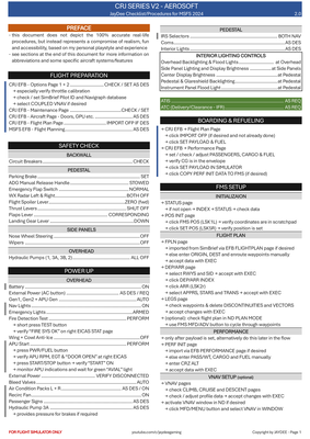JayDee´s Ingame Toolbar Checklists for Microsoft Flight Simulator | MSFS