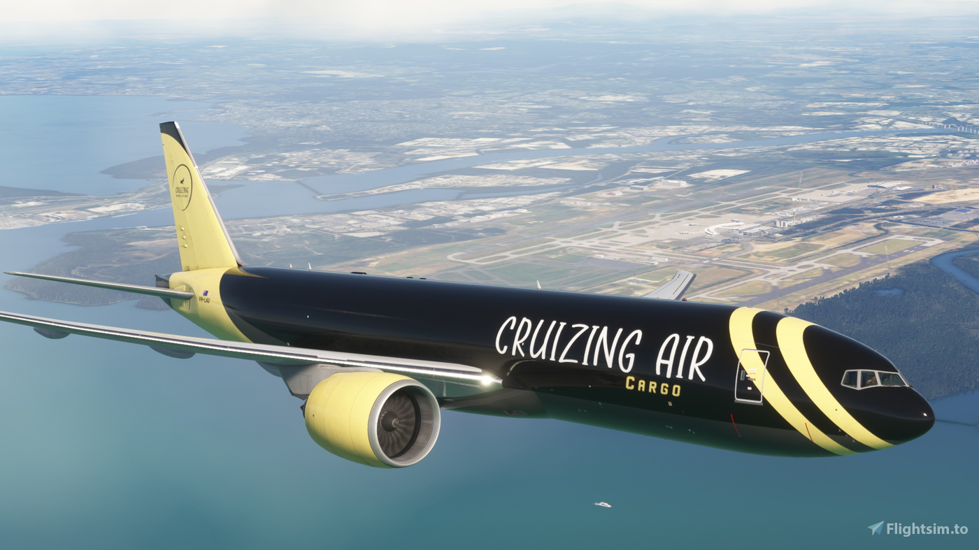 Cruizing Air - PMDG B777F - VH-LAU のために Microsoft Flight Simulator | MSFS