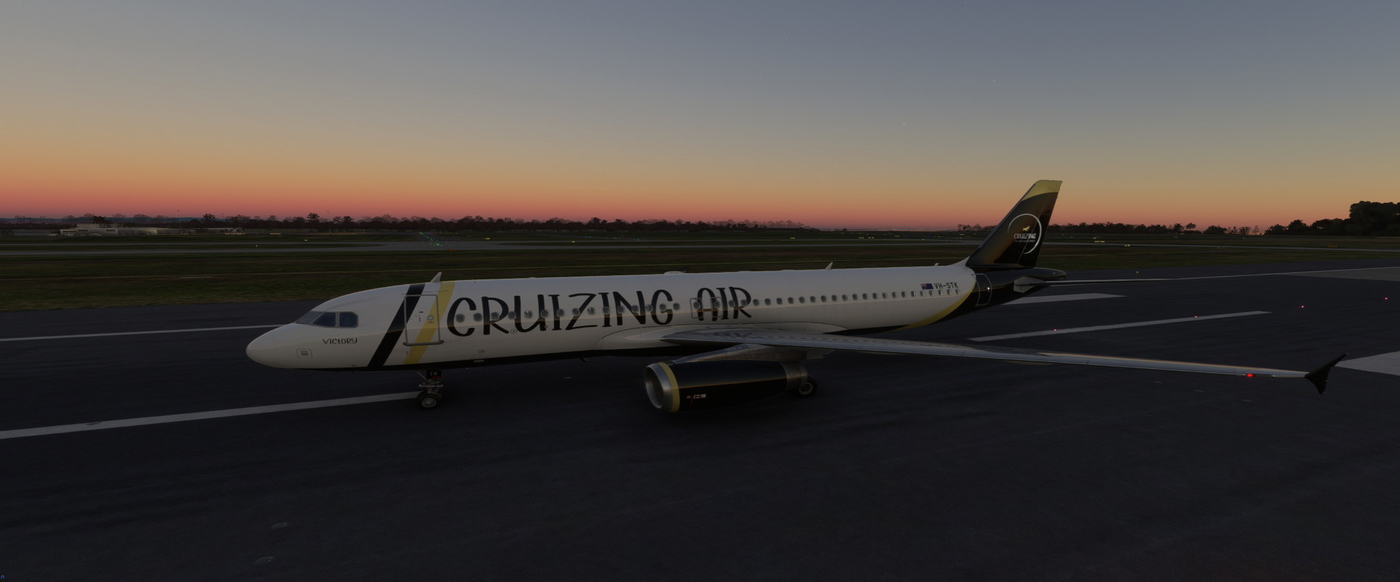 Cruizing Air Airbus A320 IAE -VH-STK for Microsoft Flight Simulator | MSFS