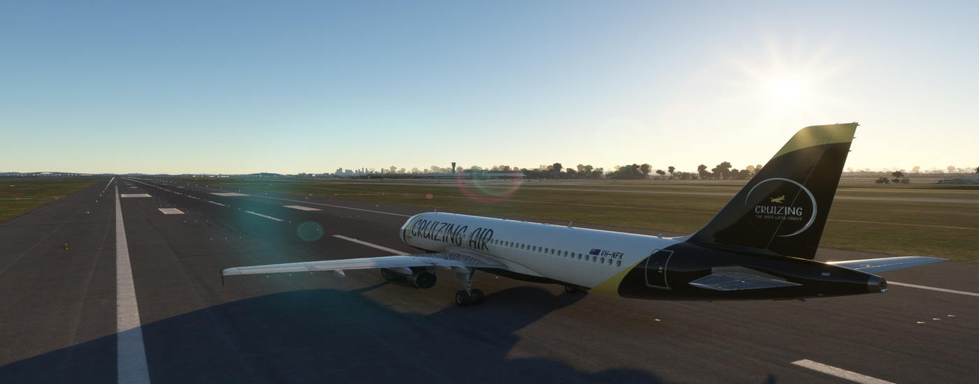 Cruizing Air Fenix Airbus A320 IAE-VH-NFK 对于 Microsoft Flight Simulator ...