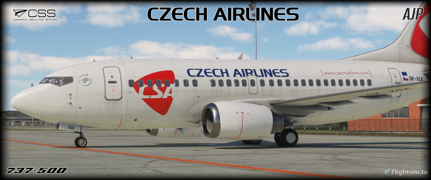 CSA Czech - Modern - 2-Pack - CSS 735 for Microsoft Flight Simulator | MSFS