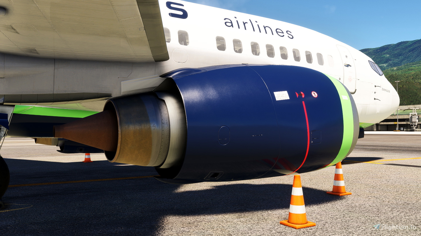 CSS 737-500 | Albatros Airlines YV3001 'Esmeralda' | Custom Textures ...