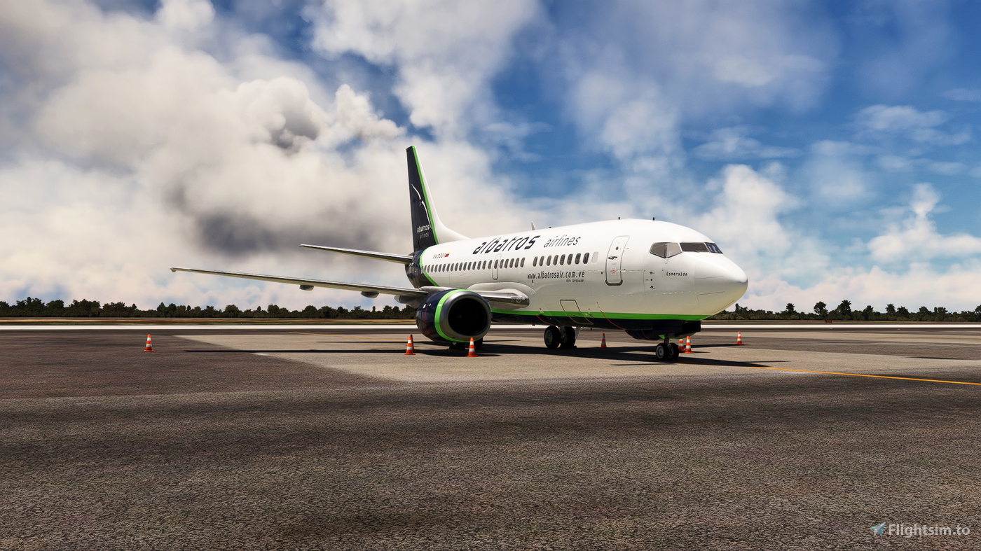 CSS 737-500 | Albatros Airlines YV3001 'Esmeralda' | Custom Textures ...