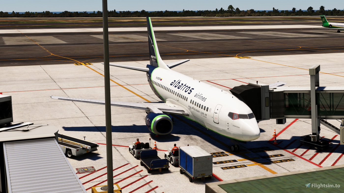 CSS 737-500 | Albatros Airlines YV3001 'Esmeralda' | Custom Textures ...