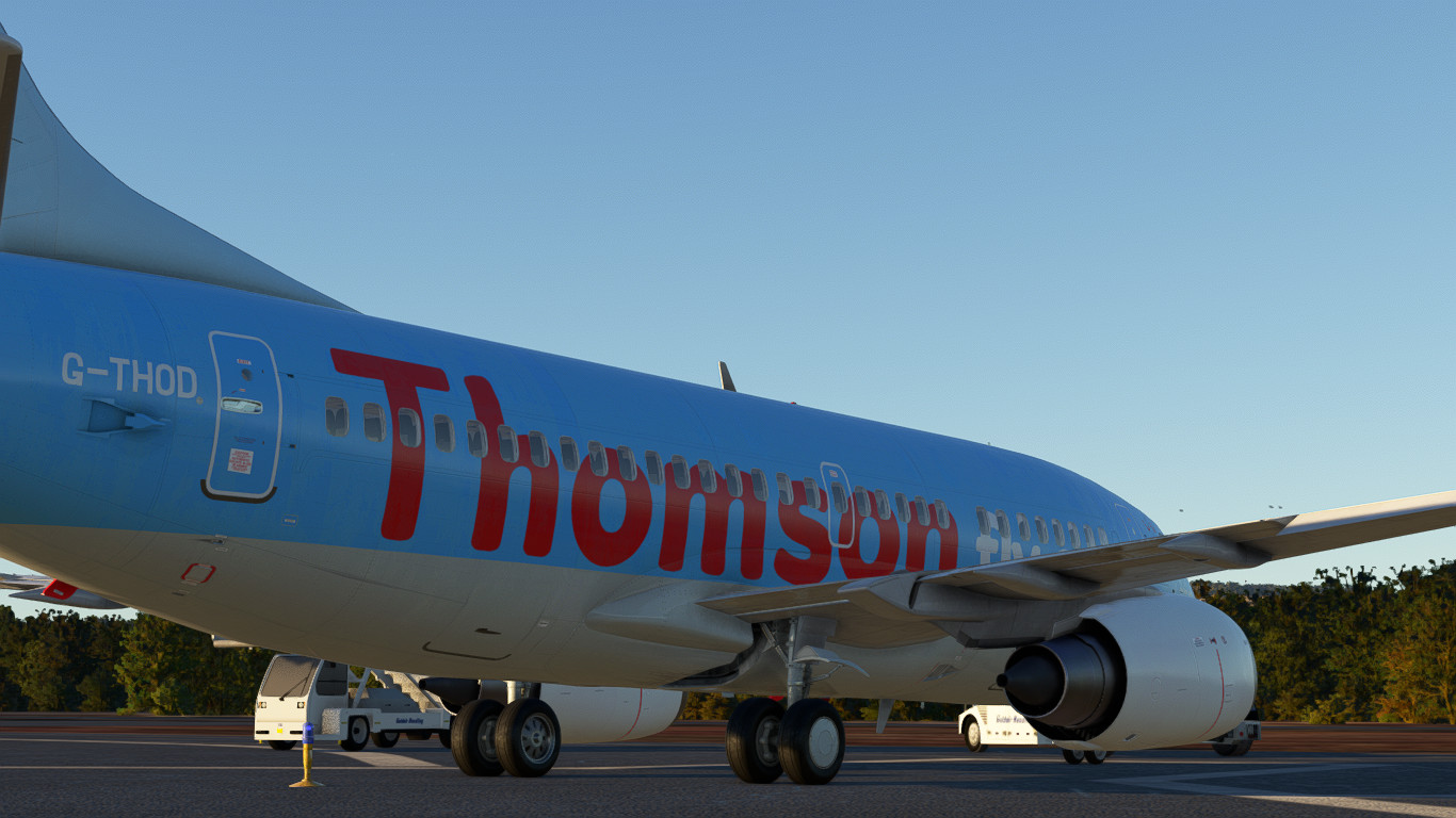 CSS Boeing 737-500 Thomsonfly (G-THOD) 4K für Microsoft Flight ...