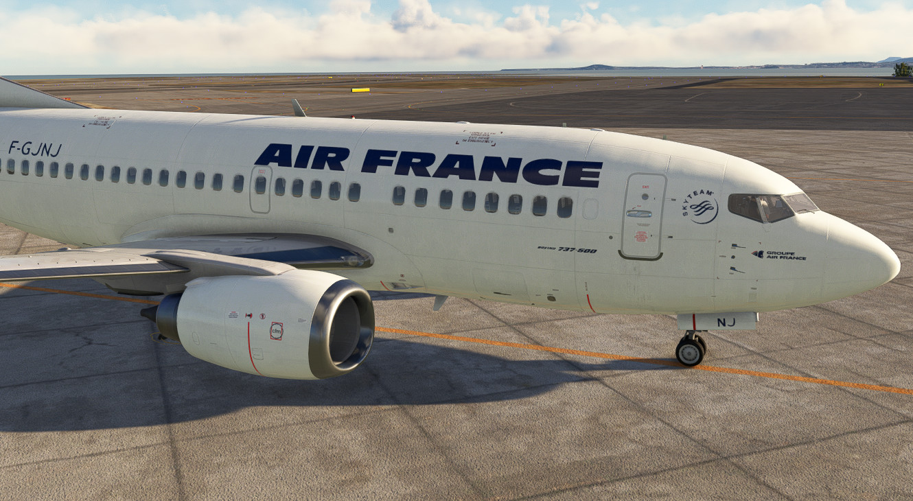CSS Boeing 737-500 | Air France | F-GJNJ | 4K for Microsoft Flight ...