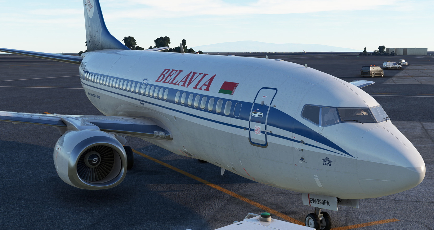 CSS Boeing 737-500 | Belavia | EW-290PA | 4K para Microsoft Flight ...