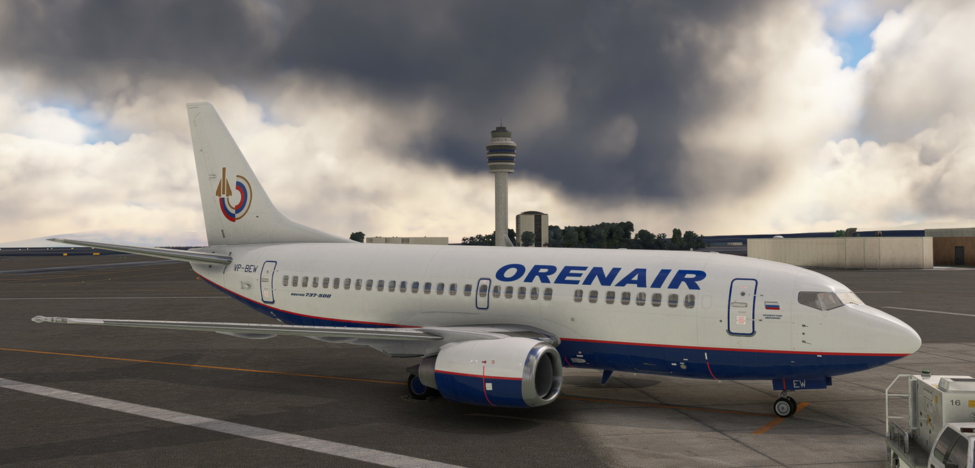 CSS Boeing 737-500 | Orenair | VP-BEW | 4K for Microsoft Flight ...