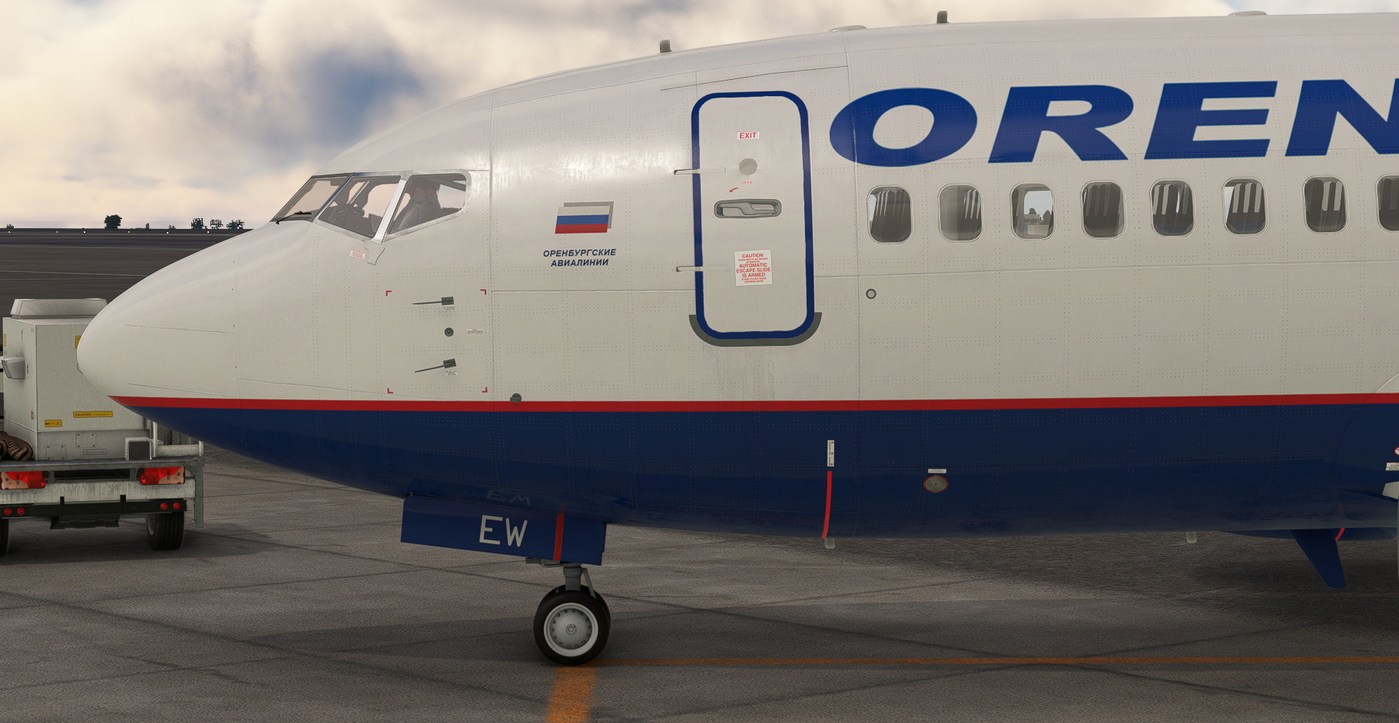 CSS Boeing 737-500 | Orenair | VP-BEW | 4K for Microsoft Flight ...