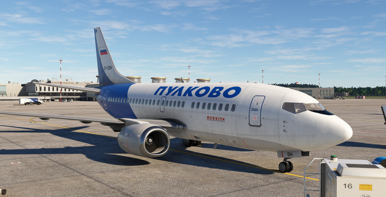 CSS Boeing 737-500 | Pulkovo Aviation Enterprise | EI-CDH | 4K for ...