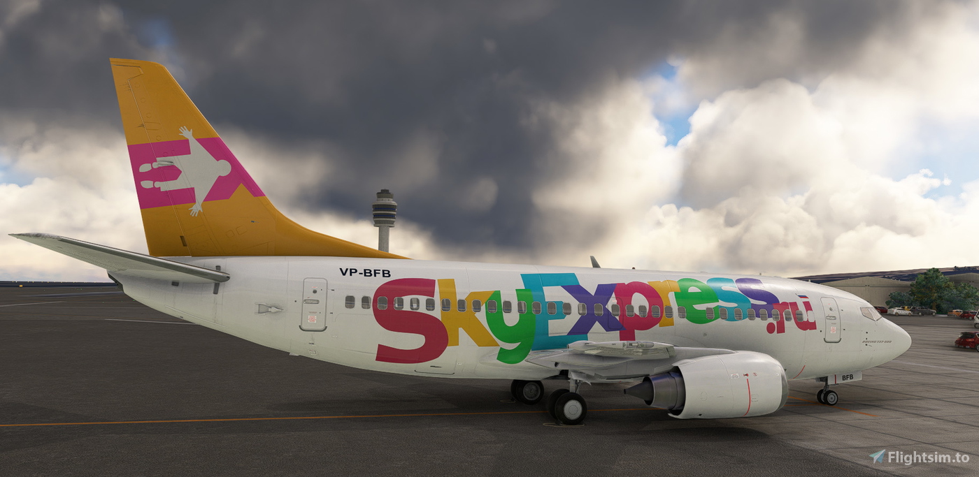 CSS Boeing 737-500 | SkyExpress | VP-BFB | 4K のために Microsoft Flight Simulator | MSFS