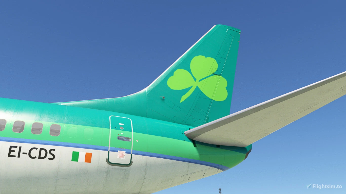 CSS Boeing 737-500 Aer Lingus EI-CDS, EI-CDH 4K for Microsoft Flight ...