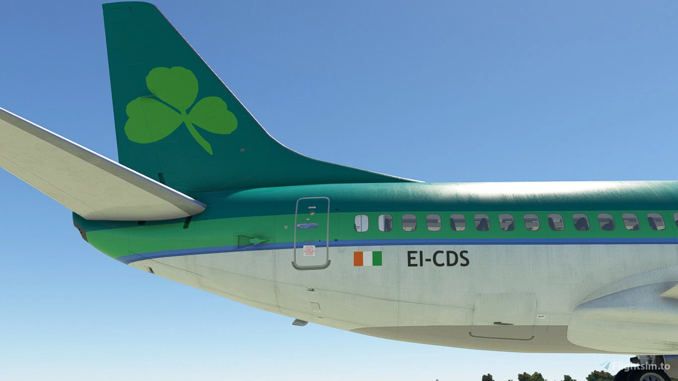 CSS Boeing 737-500 Aer Lingus EI-CDS, EI-CDH 4K for Microsoft Flight ...