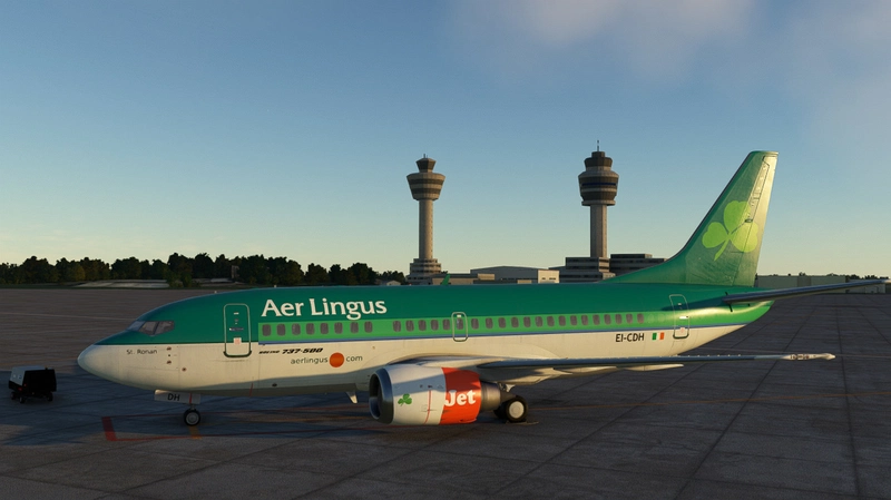 CSS Boeing 737-500 Aer Lingus EI-CDS, EI-CDH 4K for Microsoft Flight ...