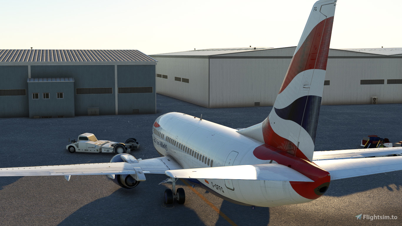 CSS Boeing 737-500 British Airways pack G- GFFG 4K для Microsoft Flight Simulator | MSFS