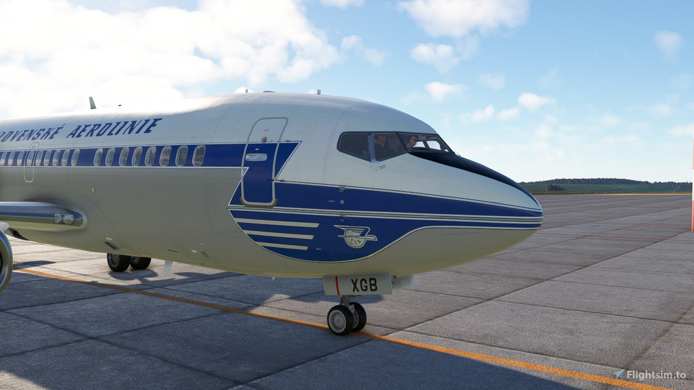 CSS Boeing 737-500 ČSA Czech Airlines OK-XGB 4K dla Microsoft Flight ...