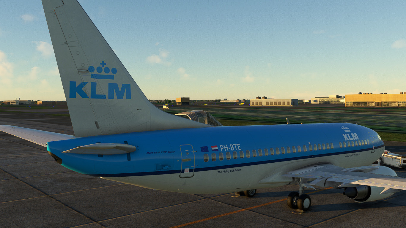 CSS Boeing 737-500 KLM PH-BTE Fictional 4K for Microsoft Flight ...