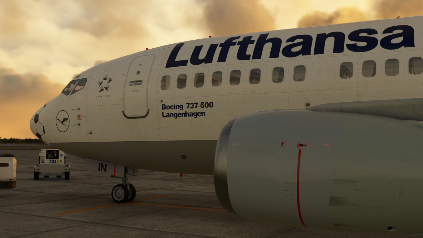 CSS Boeing 737-500 Lufthansa D-ABIN 4K for Microsoft Flight Simulator ...