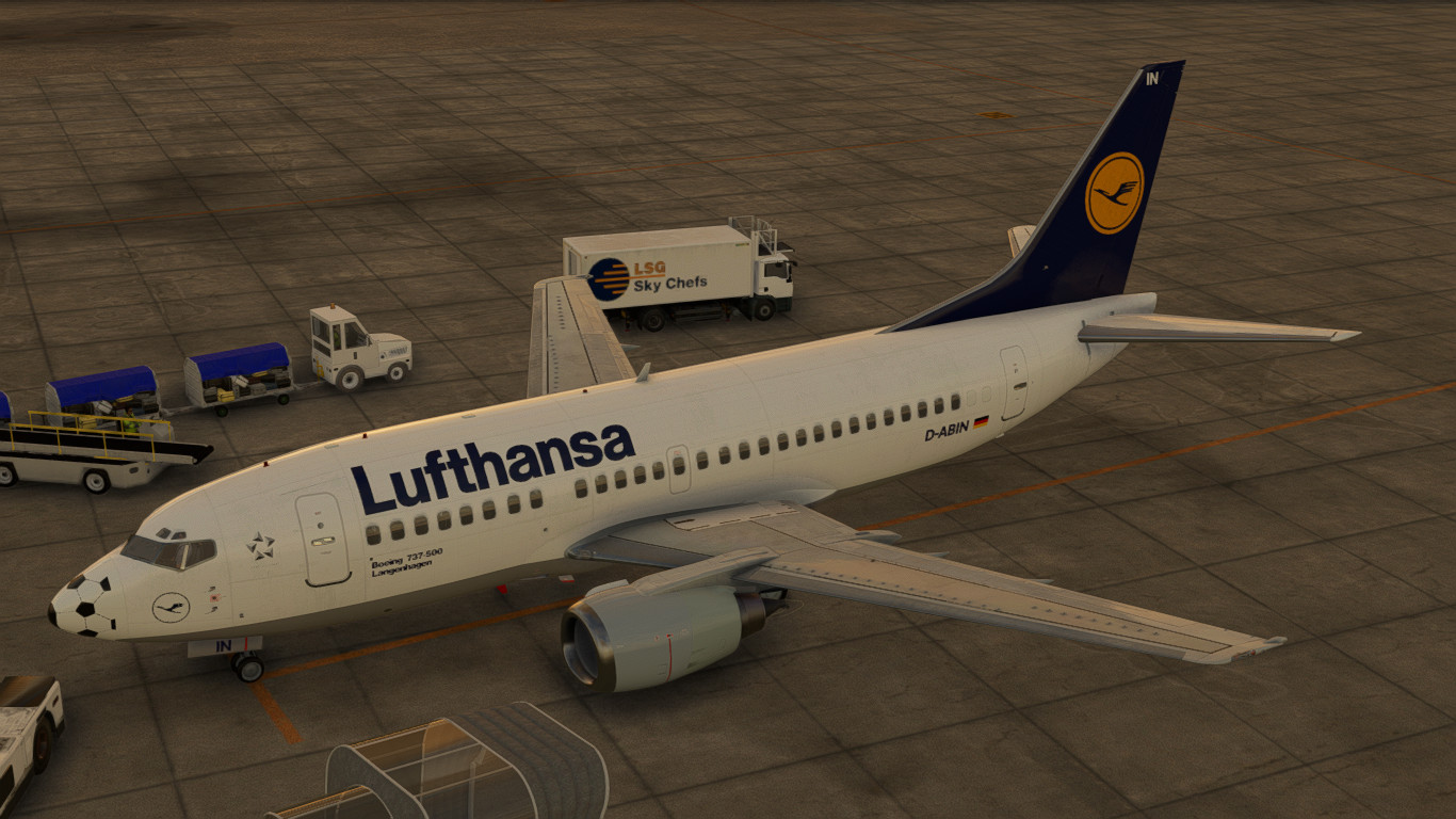 CSS Boeing 737-500 Lufthansa D-ABIN 4K for Microsoft Flight Simulator ...