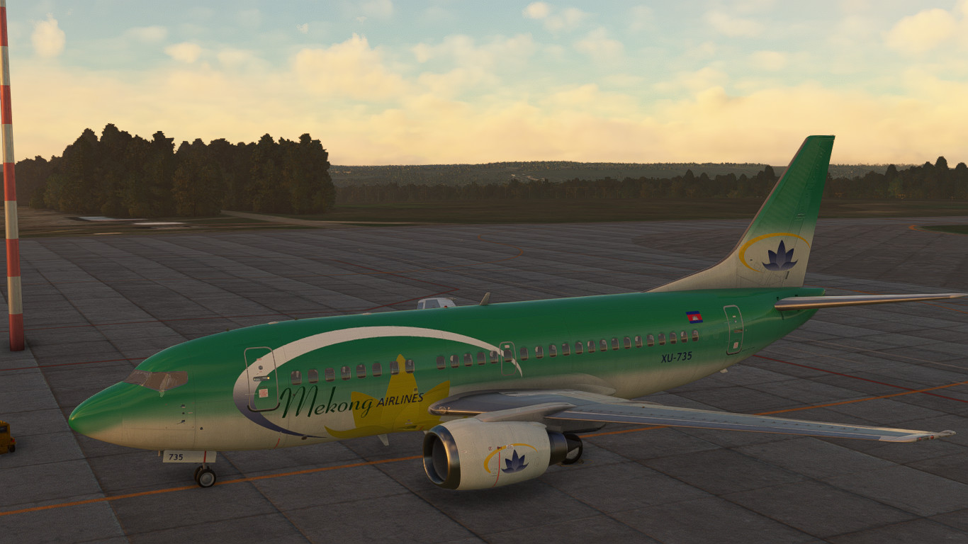 CSS Boeing 737-500 Mekong Airlines 4K за Microsoft Flight Simulator | MSFS